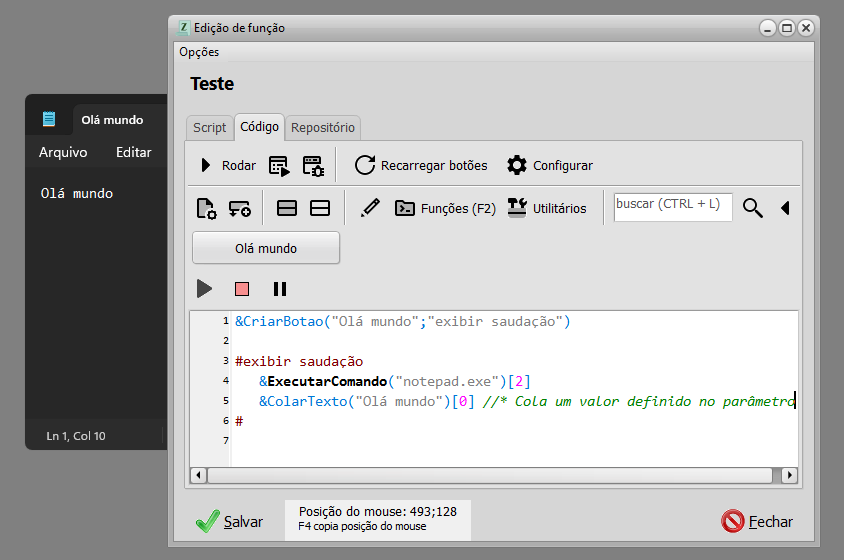 Zbot Script - Automação de tarefas digitais repetitivas. Ferramenta RPA